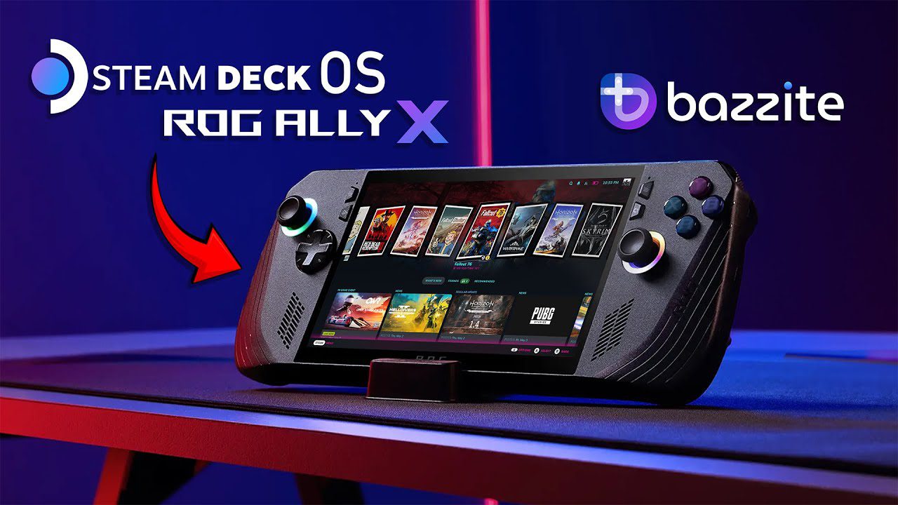 Bazzite OS biến Asus ROG Ally X thành chiếc máy chơi game cầm tay tốt ...